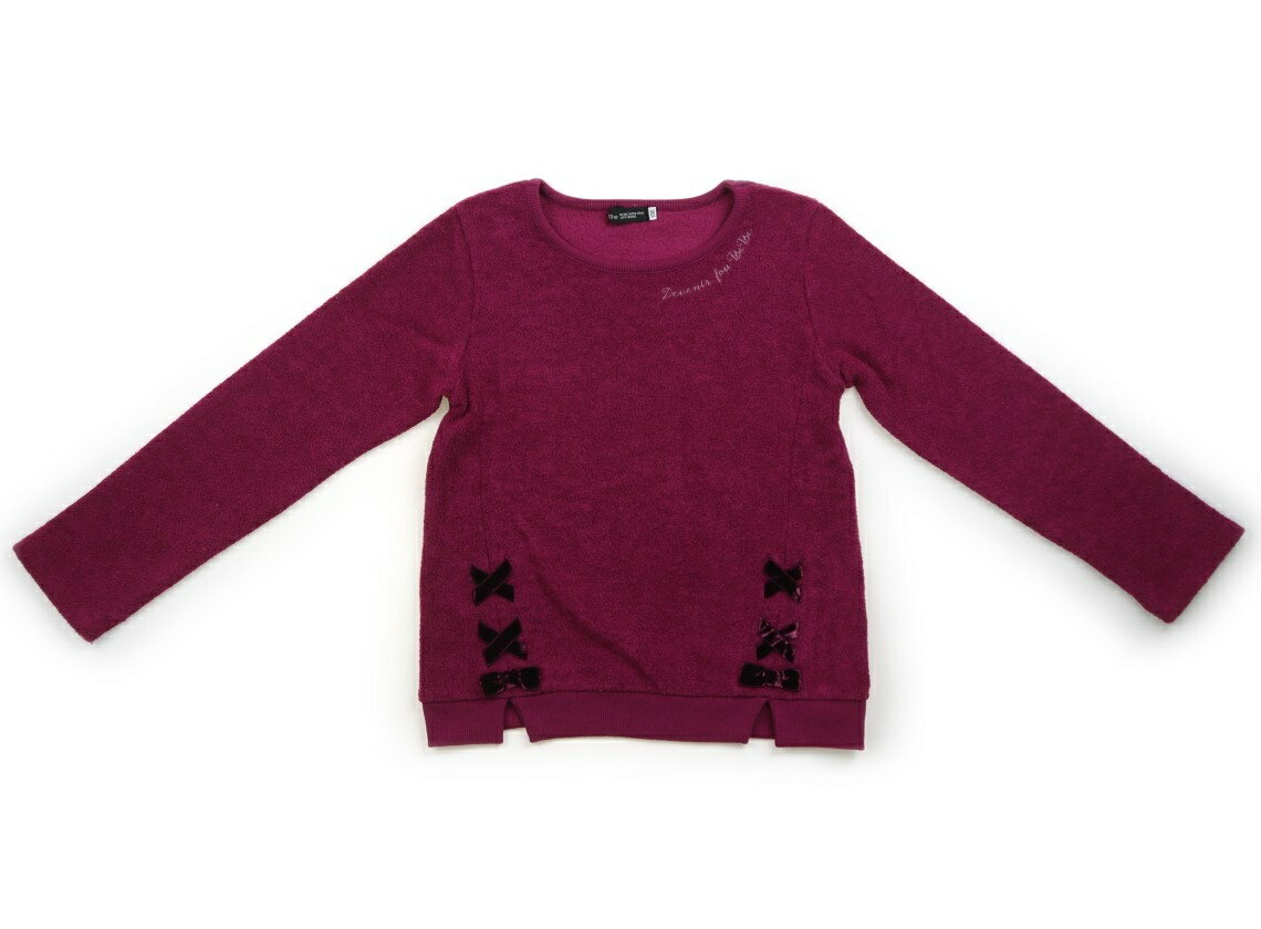 　ブランド 　BeBe(べべ) 　カテゴリー 　トレーナー・プルオーバー 　サイズ 　130サイズ 　色 　ラズベリーパープル 　状態 　★★★ 　記名 　なし 　ジャンル 　Girl 裏起毛パイル地。毛羽立ち・洗いざらし感があります。 ＊...