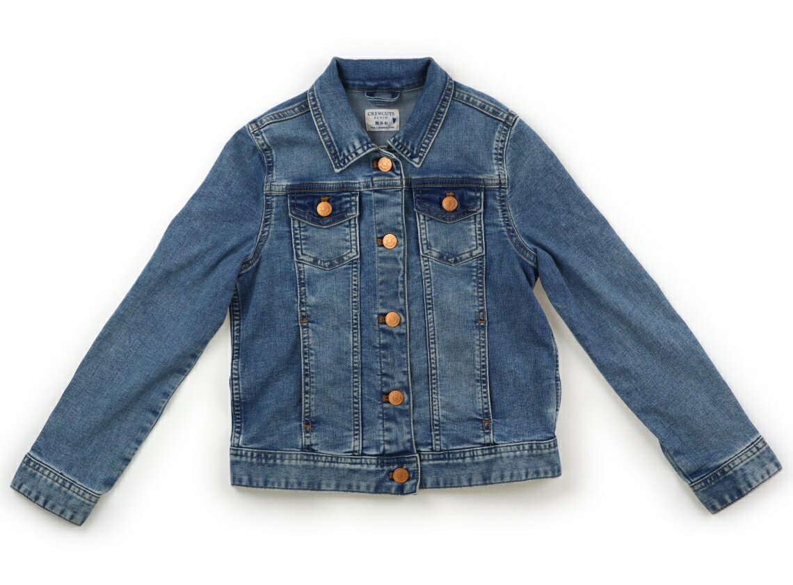 　ブランド 　J.Crew/Crewcuts(Jクルー) 　カテゴリー 　ブルゾン・Gジャン 　サイズ 　130サイズ 　色 　ブルーデニム 　状態 　★★★ 　記名 　なし 　ジャンル 　Girl 実際のサイズ表記はM(8-9)。ボタンに...