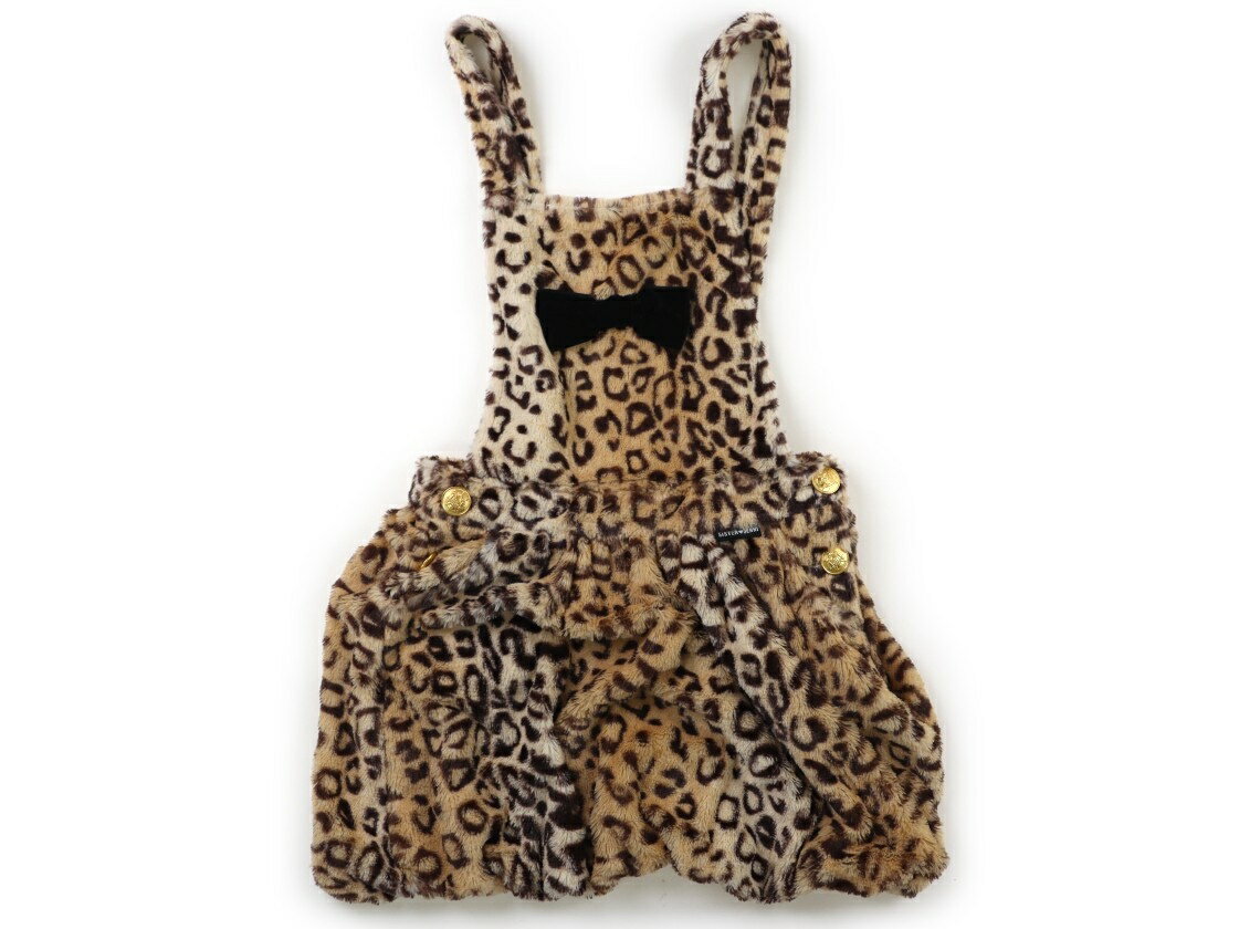 　ブランド 　JENNI(ジェニィ) 　カテゴリー 　ジャンパースカート 　サイズ 　150サイズ 　色 　ブラウン系・レオパード柄 　状態 　★★★★ 　記名 　なし 　ジャンル 　Girl ポリエステルのボア生地で、カットソー地の裏地付...