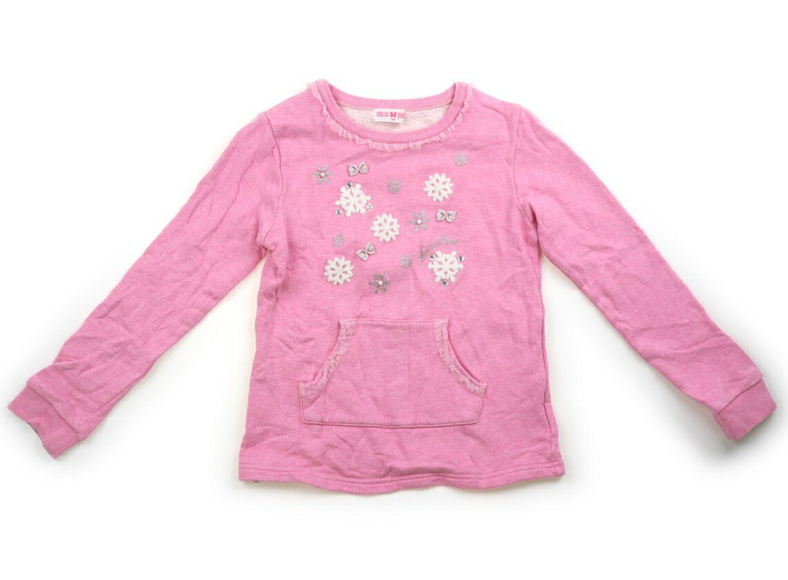 　ブランド 　mezzo piano(メゾピアノ) 　カテゴリー 　トレーナー・プルオーバー 　サイズ 　140サイズ 　色 　杢ピンク 　状態 　★★★ 　記名 　なし 　ジャンル 　Girl 裏毛スウェット。ラインストーン装飾。色褪せ・...