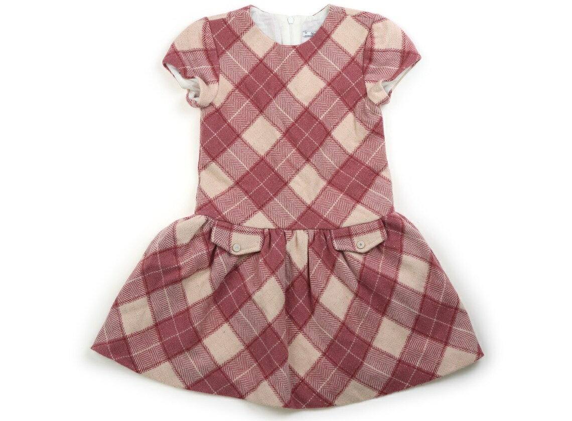 　ブランド 　Mayoral(マヨラル) 　カテゴリー 　ワンピース 　サイズ 　120サイズ 　色 　ピンク×ベージュチェック 　状態 　★★★ 　記名 　なし 　ジャンル 　Girl ジャガードニット。シャツ地の裏地付きです。後ろファス...