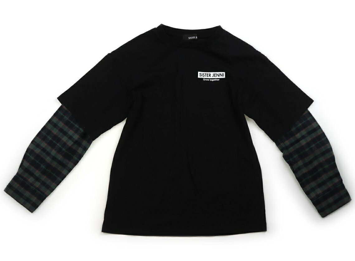 　ブランド 　JENNI(ジェニィ) 　カテゴリー 　Tシャツ・カットソー 　サイズ 　130サイズ 　色 　ブラック・グリーンチェック 　状態 　★★★★ 　記名 　なし 　ジャンル 　Girl レイヤード風デザイン。チェック部分はネル素...