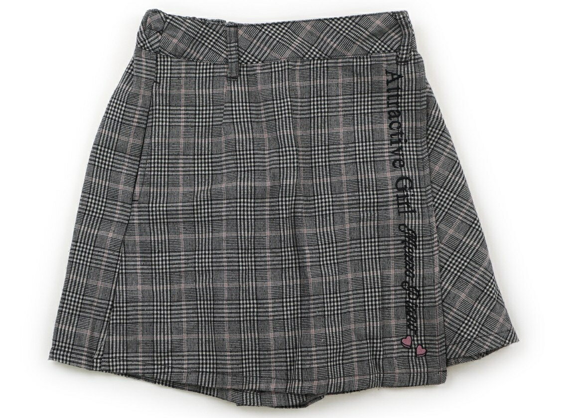 　ブランド 　mezzo piano(メゾピアノ) 　カテゴリー 　キュロット 　サイズ 　140サイズ 　色 　モノトーン×ピンクグレンチェック 　状態 　★★ 　記名 　なし 　ジャンル 　Girl ポリエステルレーヨンカットソー。前身...