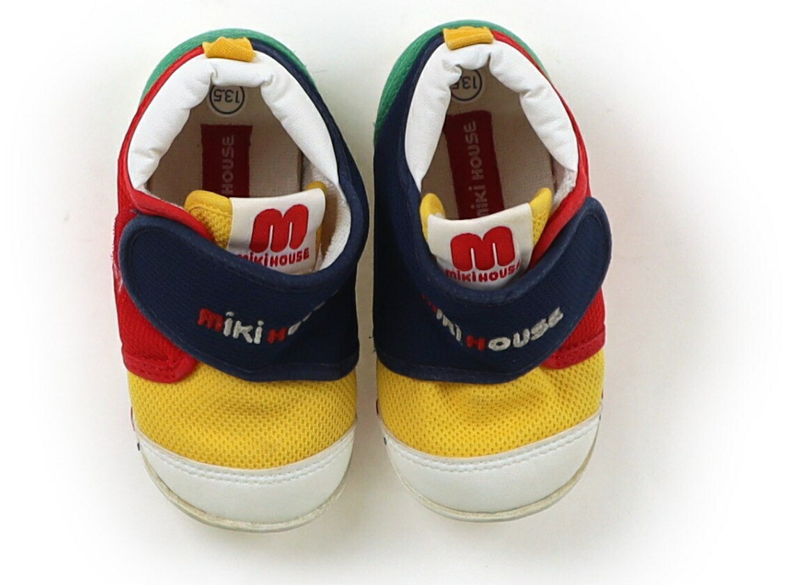 　ブランド 　miki HOUSE(ミキハウス) 　カテゴリー 　スニーカー 　サイズ 　靴13cm〜 　色 　カラフル 　状態 　★★★ 　記名 　なし 　ジャンル 　Boy 実際のサイズ表記は13.5cm。メッシュ地。マジックテープでの...
