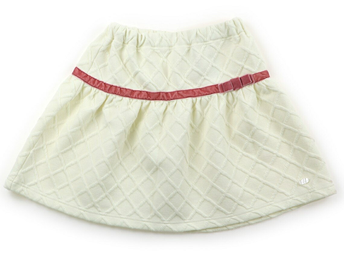 　ブランド 　BeBe Petits Pois Vert(ベベ プチ ポワ ヴェール) 　カテゴリー 　スカート 　サイズ 　140サイズ 　色 　ホワイト・ピンク 　状態 　★★★★ 　記名 　なし 　ジャンル 　Girl ニット調エンボ...