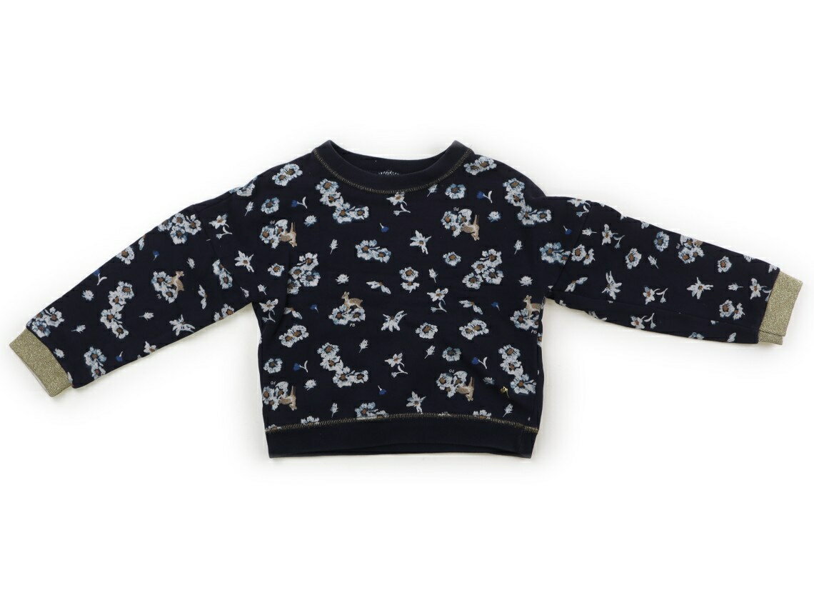　ブランド 　PETIT BATEAU(プチバトー) 　カテゴリー 　トレーナー・プルオーバー 　サイズ 　100サイズ 　色 　ネイビー、白い花柄、金 　状態 　★★★ 　記名 　なし 　ジャンル 　Girl 実際のサイズ表記は4ans/...