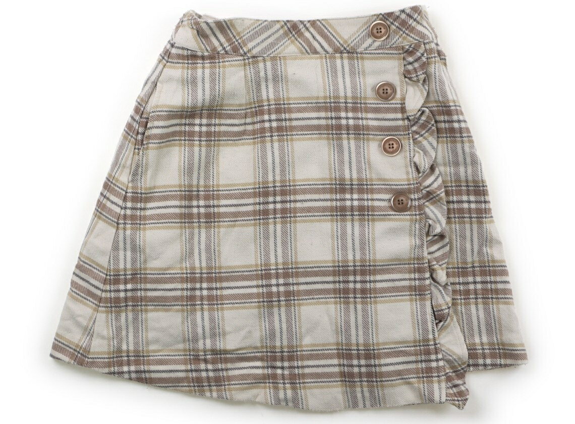 　ブランド 　mezzo piano(メゾピアノ) 　カテゴリー 　スカート 　サイズ 　140サイズ 　色 　ベージュ・ブラウン・チェック 　状態 　★★ 　記名 　なし 　ジャンル 　Girl サイズ調整ゴムが付いています。裏地付き。ボ...