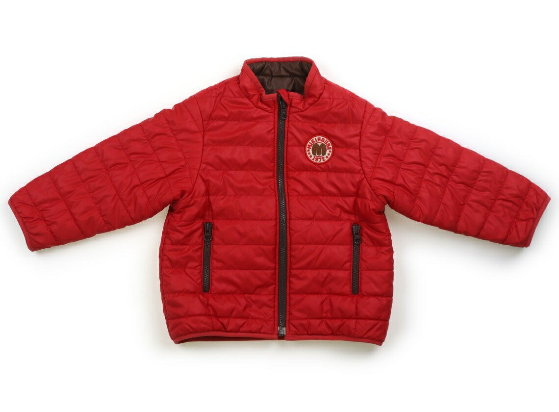 　ブランド 　miki HOUSE(ミキハウス) 　カテゴリー 　コート・ジャンパー 　サイズ 　100サイズ 　色 　レッド・ブラウン 　状態 　★★★ 　記名 　なし 　ジャンル 　Boy ポリエステル素材。中綿入り。リバーシブル仕様。...