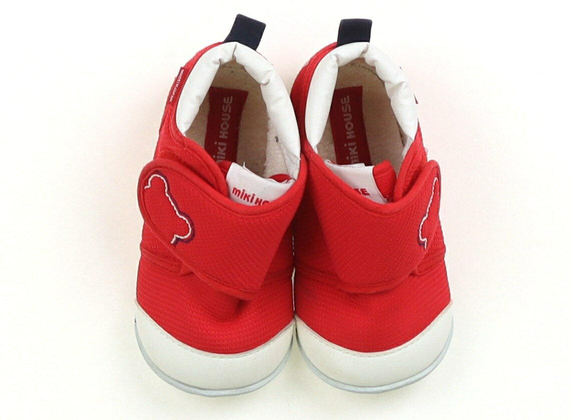 　ブランド 　miki HOUSE(ミキハウス) 　カテゴリー 　スニーカー 　サイズ 　靴13cm〜 　色 　赤・白 　状態 　★★★ 　記名 　なし 　ジャンル 　Boy 実際のサイズ表記は13cm。中敷きに薄汚れがありますが、まだまだ...