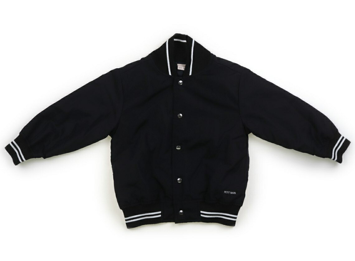 　ブランド 　petit main(プティマイン) 　カテゴリー 　ブルゾン・Gジャン 　サイズ 　100サイズ 　色 　黒 　状態 　★★★ 　記名 　なし 　ジャンル 　Boy 薄手の中綿入り。表地・裏地・中綿すべてポリエステル素材です...