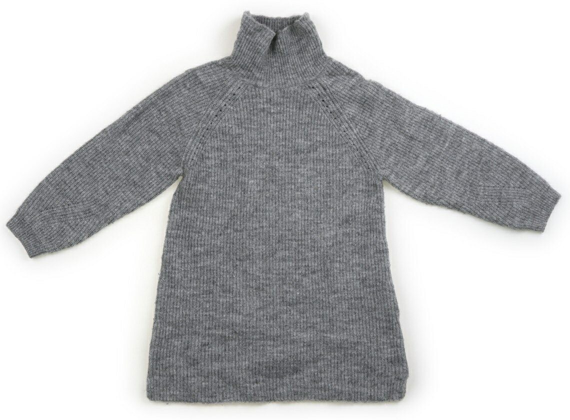 　ブランド 　ZARA(ザラ) 　カテゴリー 　チュニック 　サイズ 　95サイズ 　色 　グレー 　状態 　★★★ 　記名 　なし 　ジャンル 　Girl 実際のサイズ表記は98cm。素材タグが切られていますがニットチュニックです。袖にや...