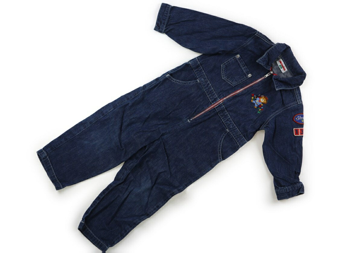 　ブランド 　miki HOUSE(ミキハウス) 　カテゴリー 　コンビネゾン 　サイズ 　100サイズ 　色 　青 　状態 　★★★ 　記名 　なし 　ジャンル 　Boy ストレッチなし。デニムです。端に色褪せはありますが、まだまだお使い...