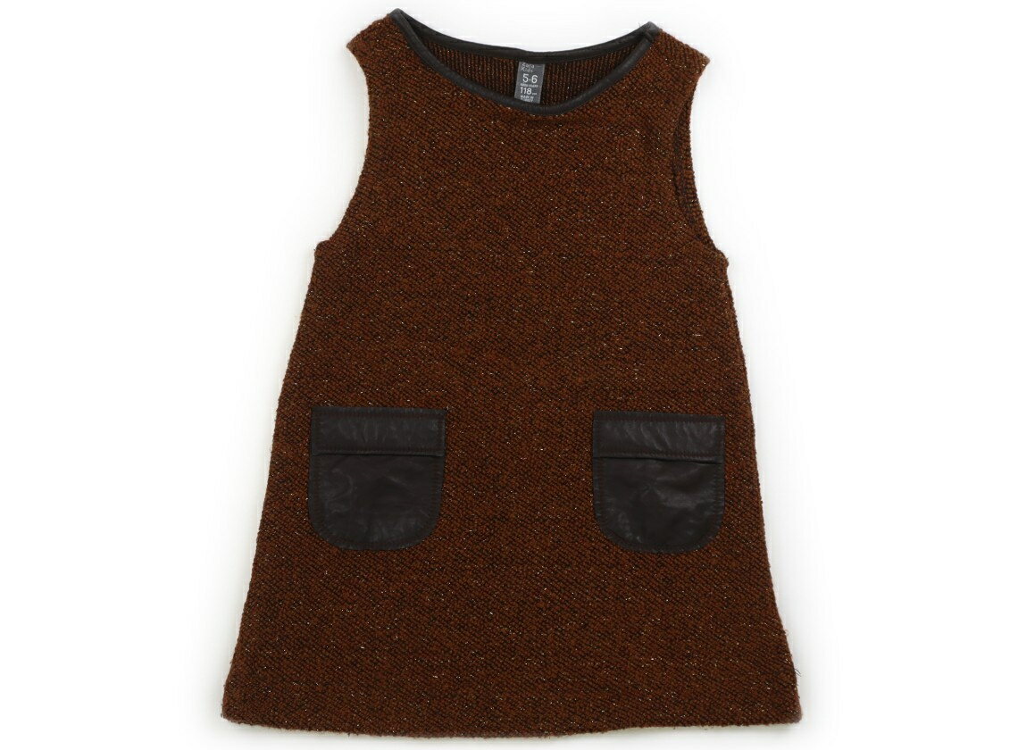 　ブランド 　ZARA(ザラ) 　カテゴリー 　ジャンパースカート 　サイズ 　110サイズ 　色 　ブラウン×ゴールドMIX 　状態 　★★★ 　記名 　なし 　ジャンル 　Girl 実際のサイズ表記は118cm。ジャガードニット。ブラウ...