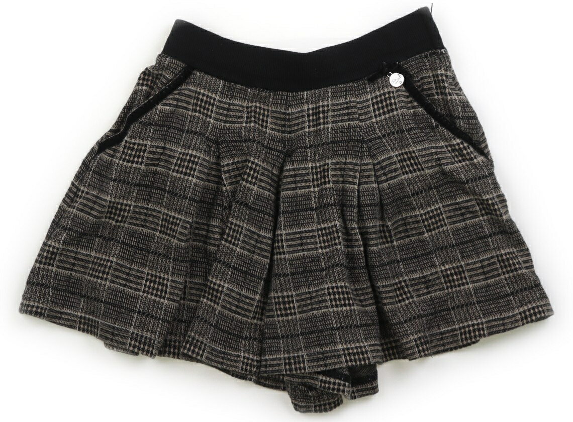 　ブランド 　pom ponette(ポンポネット) 　カテゴリー 　ショートパンツ 　サイズ 　140サイズ 　色 　ブラック・ベージュ 　状態 　★★★ 　記名 　なし 　ジャンル 　Girl コットン素材。脇ファスナーあきで、ウエスト...