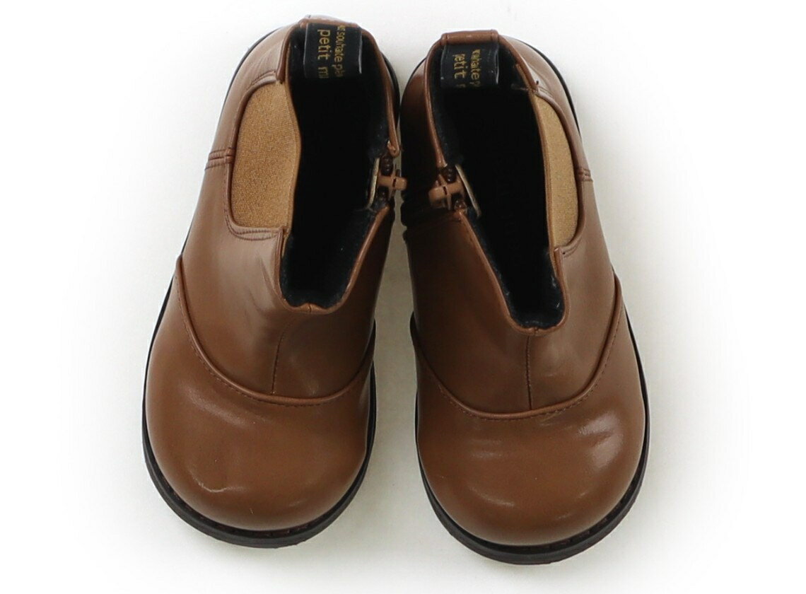 　ブランド 　petit main(プティマイン) 　カテゴリー 　ブーツ 　サイズ 　靴15cm〜 　色 　キャメル 　状態 　★★★★★ 　記名 　なし 　ジャンル 　Girl 15.0cmサイズ。サイドジップ。サイドゴアブーツ。裏面は...