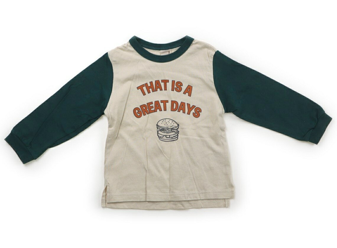 　ブランド 　petit main(プティマイン) 　カテゴリー 　Tシャツ・カットソー 　サイズ 　100サイズ 　色 　グリーン、ベージュ、ブラウン、ハンバーガー 　状態 　★★★ 　記名 　なし 　ジャンル 　Boy 全体に色あせ・毛...