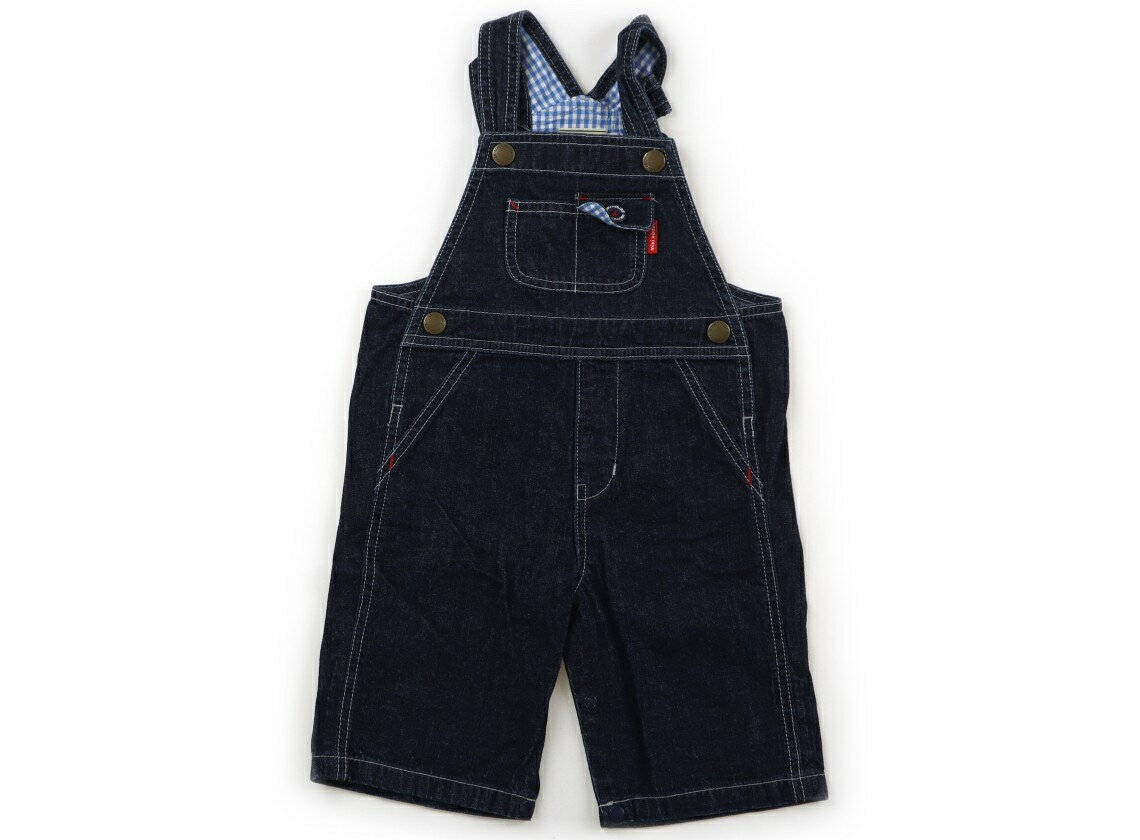 　ブランド 　miki HOUSE(ミキハウス) 　カテゴリー 　オーバーオール 　サイズ 　80サイズ 　色 　インディゴブルー 　状態 　★★★ 　記名 　なし 　ジャンル 　Boy デニム素材。実際のサイズ表記は、80-90。内股スナ...