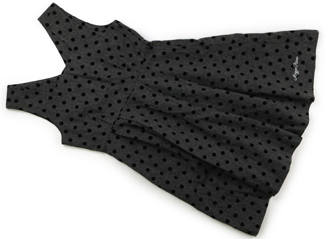 　ブランド 　mezzo piano(メゾピアノ) 　カテゴリー 　ジャンパースカート 　サイズ 　160サイズ 　色 　モノクロMIX・ブラックドット 　状態 　★★★★ 　記名 　なし 　ジャンル 　Girl ジャガードカットソー。ポリ...