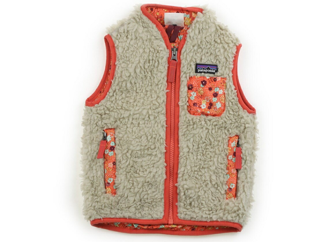 　ブランド 　Patagonia(パタゴニア) 　カテゴリー 　ベビーベスト 　サイズ 　80サイズ 　色 　ベージュ・コーラルオレンジ 　状態 　★★ 　記名 　あり（タグ） 　ジャンル 　Girl 実際のサイズ表記は12-18M。ブラン...