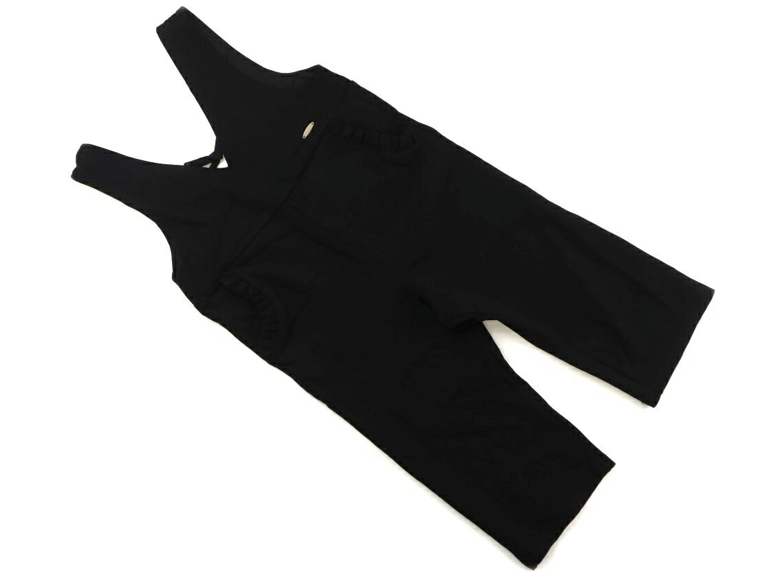 　ブランド 　apres les cours(アプレレクール) 　カテゴリー 　オーバーオール 　サイズ 　110サイズ 　色 　ブラック 　状態 　★★★ 　記名 　なし 　ジャンル 　Girl ポリウレタン混のポリエステルレーヨンカット...