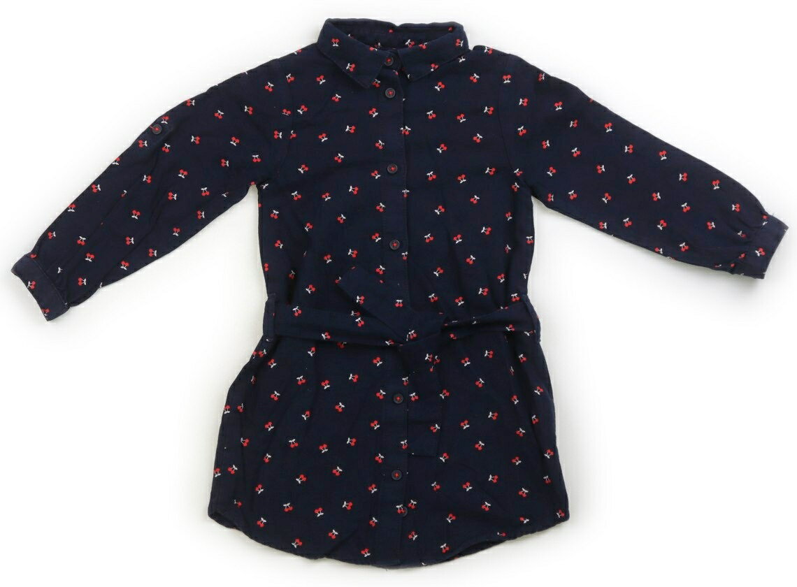 　ブランド 　OBAIBI(オバイビ) 　カテゴリー 　ワンピース 　サイズ 　100サイズ 　色 　ネイビー・レッド・チェリー 　状態 　★★★ 　記名 　なし 　ジャンル 　Girl 実際のサイズ表記は104cmです。表微起毛のツイル布...