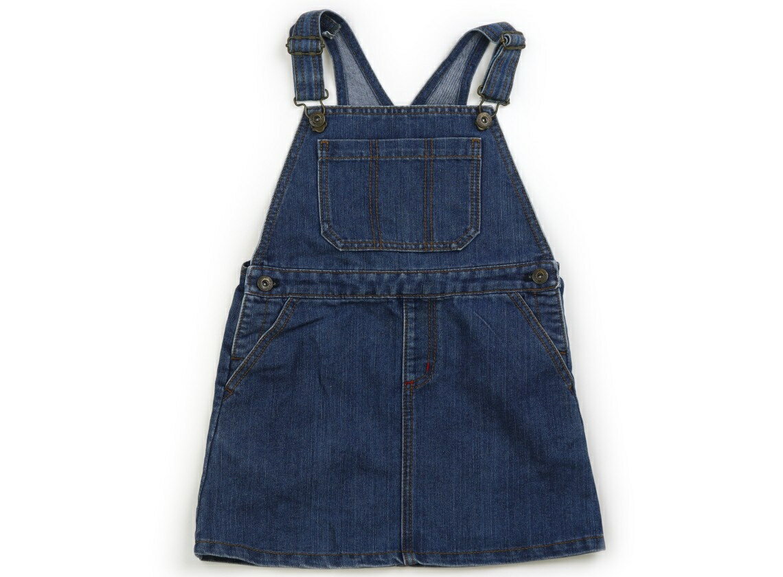 　ブランド 　Dickies(ディッキーズ) 　カテゴリー 　ジャンパースカート 　サイズ 　120サイズ 　色 　インディゴ・ベージュステッチ 　状態 　★★★ 　記名 　なし 　ジャンル 　Girl デニム生地です。目立つ汚れはありませ...