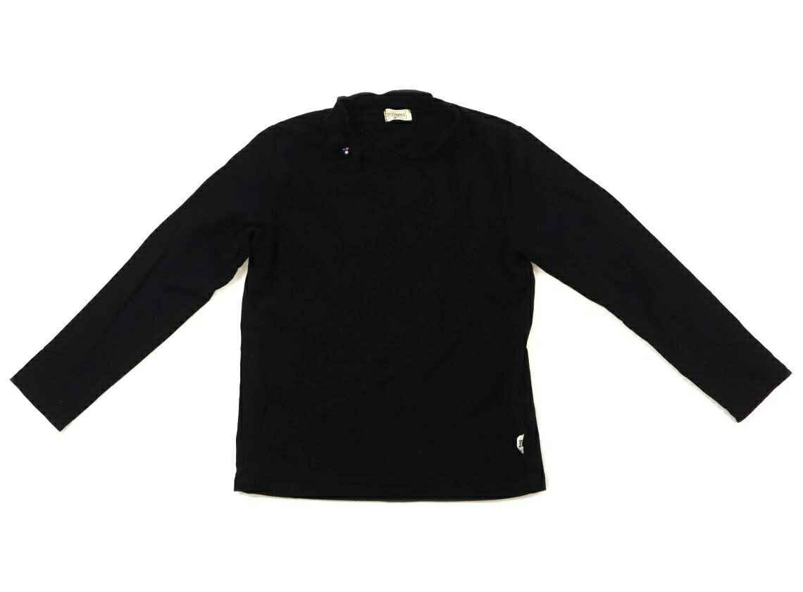 　ブランド 　troislapins(トロワラパン) 　カテゴリー 　Tシャツ・カットソー 　サイズ 　130サイズ 　色 　黒 　状態 　★★ 　記名 　なし 　ジャンル 　Girl 全体に細かい白の毛羽付着、袖やお腹に白っぽい汚れが見受...