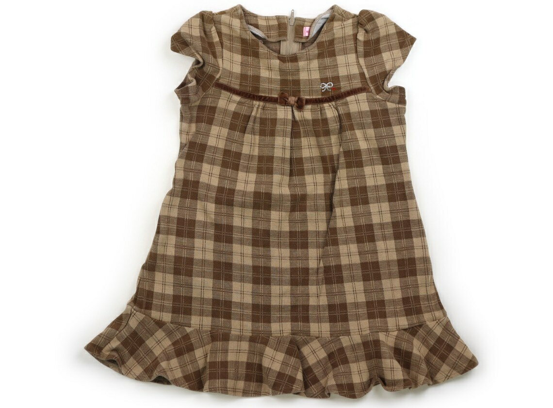 　ブランド 　miki HOUSE(ミキハウス) 　カテゴリー 　ワンピース 　サイズ 　110サイズ 　色 　ベージュ系チェック 　状態 　★★★ 　記名 　なし 　ジャンル 　Girl 綿100％。全体的に毛羽立ちがあります。 ＊【状態...