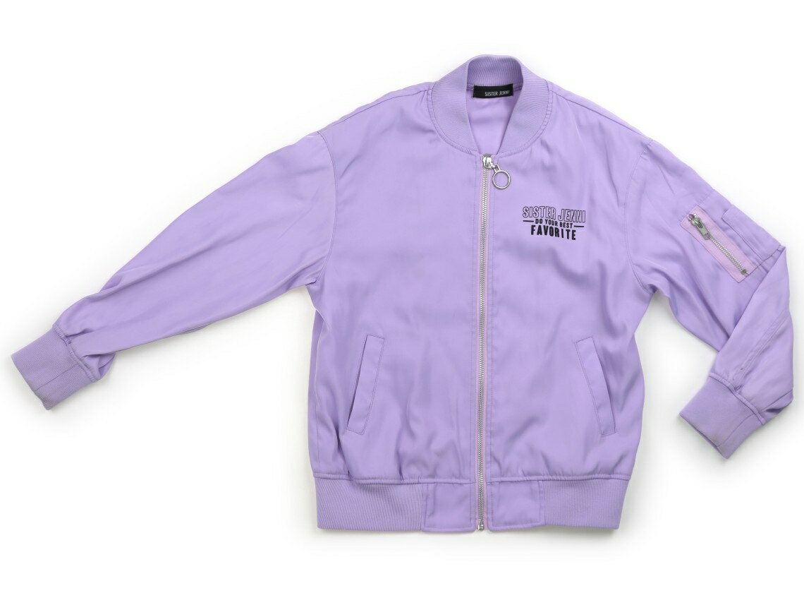 　ブランド 　JENNI(ジェニィ) 　カテゴリー 　ブルゾン・Gジャン 　サイズ 　140サイズ 　色 　ライラック 　状態 　★★ 　記名 　なし 　ジャンル 　Girl ポリエステル素材。袖口に黄ばみや薄汚れ、袖や腹部など所々に小さな...