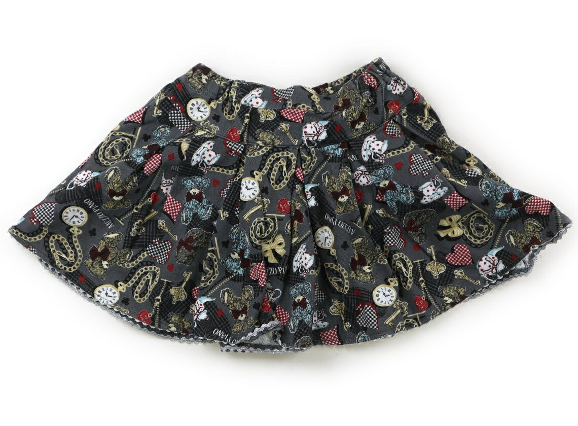 　ブランド 　mezzo piano(メゾピアノ) 　カテゴリー 　スカート 　サイズ 　140サイズ 　色 　グレー、総柄 　状態 　★★★ 　記名 　なし 　ジャンル 　Girl サイズ調整ゴムが付いています。薄手のトレーナーのような生...