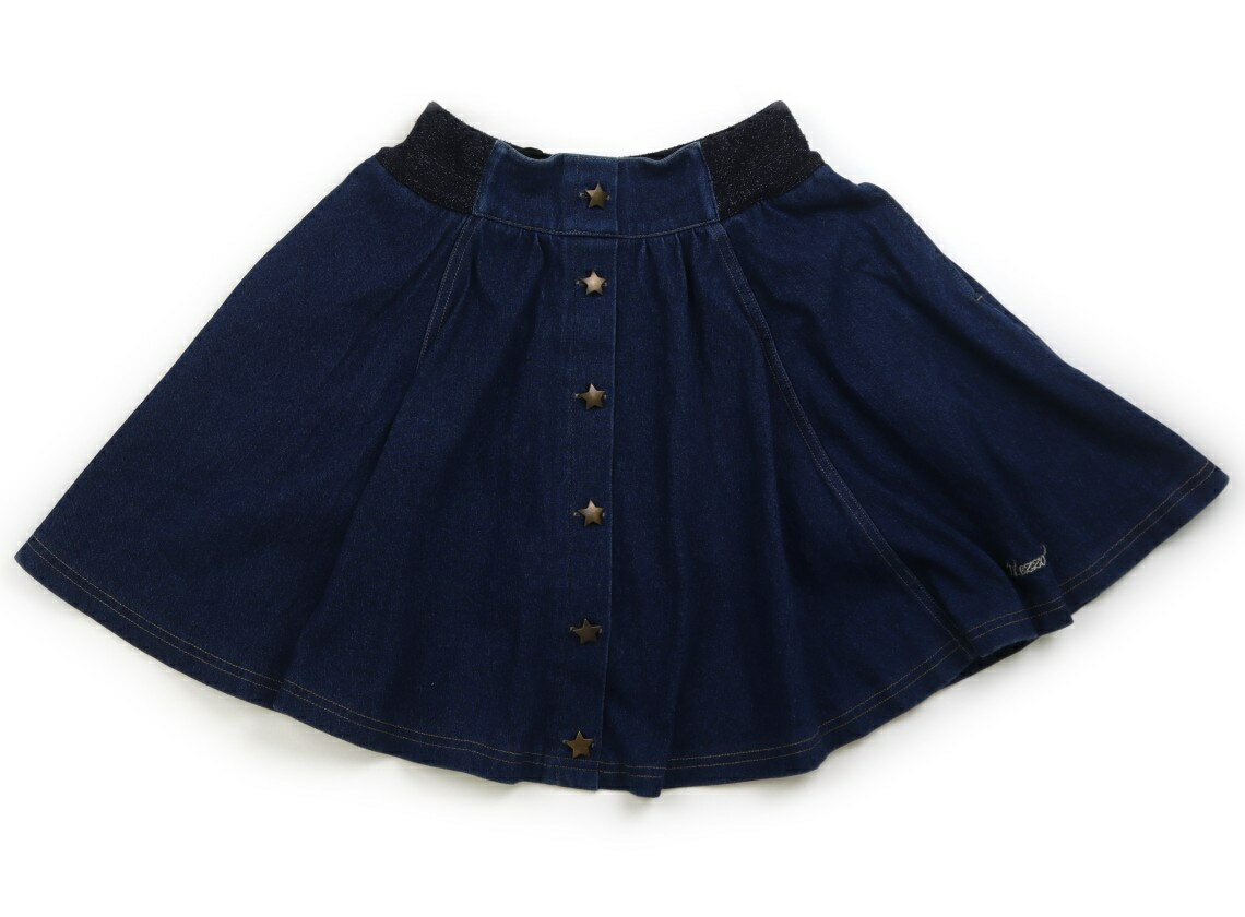 　ブランド 　mezzo piano(メゾピアノ) 　カテゴリー 　キュロット 　サイズ 　160サイズ 　色 　ブルー、ネイビー、ラメ 　状態 　★★★ 　記名 　なし 　ジャンル 　Girl デニム風のカットソー生地。厚手カットソー生地...