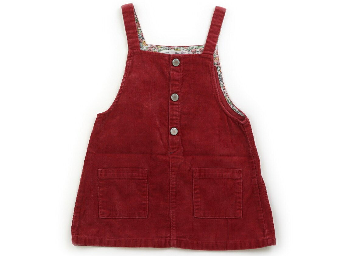 　ブランド 　ZARA(ザラ) 　カテゴリー 　ジャンパースカート 　サイズ 　90サイズ 　色 　ターキーレッド 　状態 　★★★ 　記名 　なし 　ジャンル 　Girl 実際のサイズ表記は18/24months/92cm。コーデュロイ調...