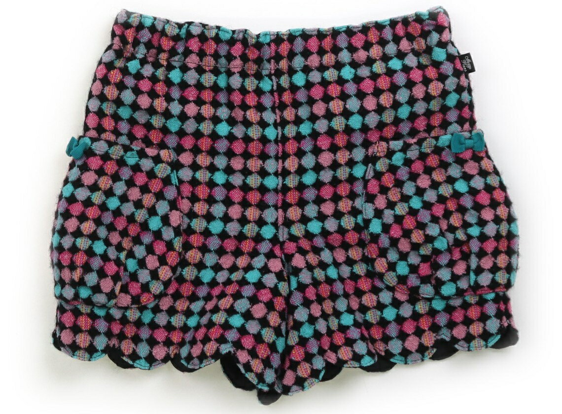 　ブランド 　mezzo piano(メゾピアノ) 　カテゴリー 　ショートパンツ 　サイズ 　130サイズ 　色 　黒、ピンク・ブルーのドット 　状態 　★★★ 　記名 　なし 　ジャンル 　Girl ウエストはサイズ調節ゴム付きで、ウー...