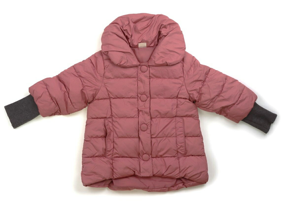 　ブランド 　petit main(プティマイン) 　カテゴリー 　コート・ジャンパー 　サイズ 　100サイズ 　色 　ダークピンク・グレーリブ 　状態 　★★★ 　記名 　なし 　ジャンル 　Girl 表地・裏地・中綿すべてポリエステル...