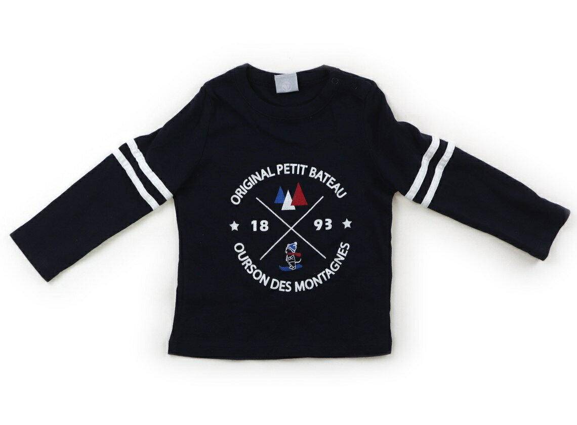 　ブランド 　PETIT BATEAU(プチバトー) 　カテゴリー 　Tシャツ・カットソー 　サイズ 　80サイズ 　色 　ネイビー、白 　状態 　★★ 　記名 　なし 　ジャンル 　Boy 実際のサイズ表記は18m/81cm。プリントにひ...