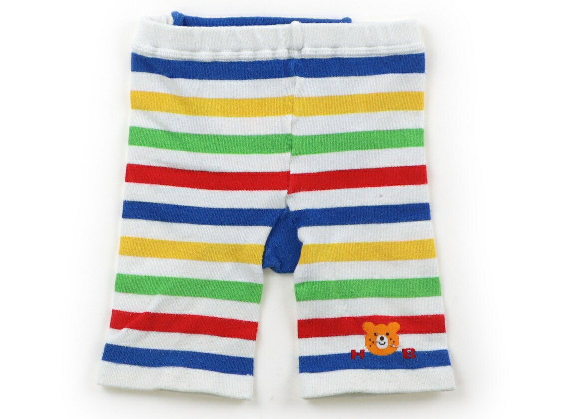 　ブランド 　Hot Biscuits(ホットビスケッツ) 　カテゴリー 　レギンス 　サイズ 　80サイズ 　色 　カラフルボーダー 　状態 　★★★ 　記名 　なし 　ジャンル 　Girl 厚手のカットソー。お尻のクマ部分の裏地からステ...