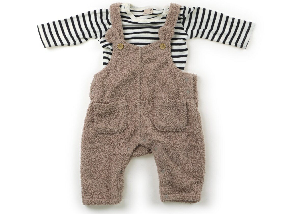 　ブランド 　petit main(プティマイン) 　カテゴリー 　上下セット 　サイズ 　70サイズ 　色 　ピンク・白黒ボーダー 　状態 　★★ 　記名 　なし 　ジャンル 　Girl セット商品。ロンパースに細かい毛玉、襟ぐり周りと袖...