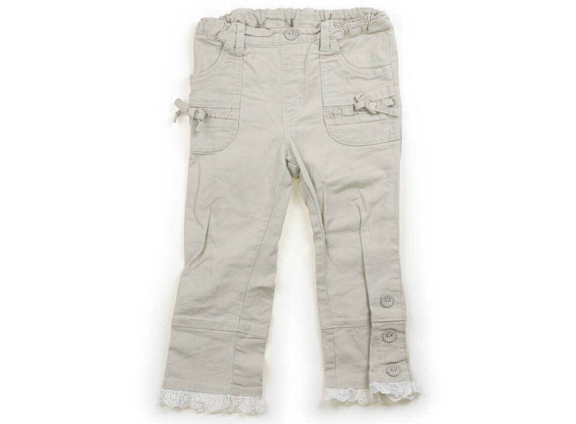 　ブランド 　pom ponette(ポンポネット) 　カテゴリー 　ハーフパンツ 　サイズ 　120サイズ 　色 　アイボリー、白いレース 　状態 　★★★ 　記名 　なし 　ジャンル 　Girl ウエストはサイズ調節ゴム付きで、膝下位だ...