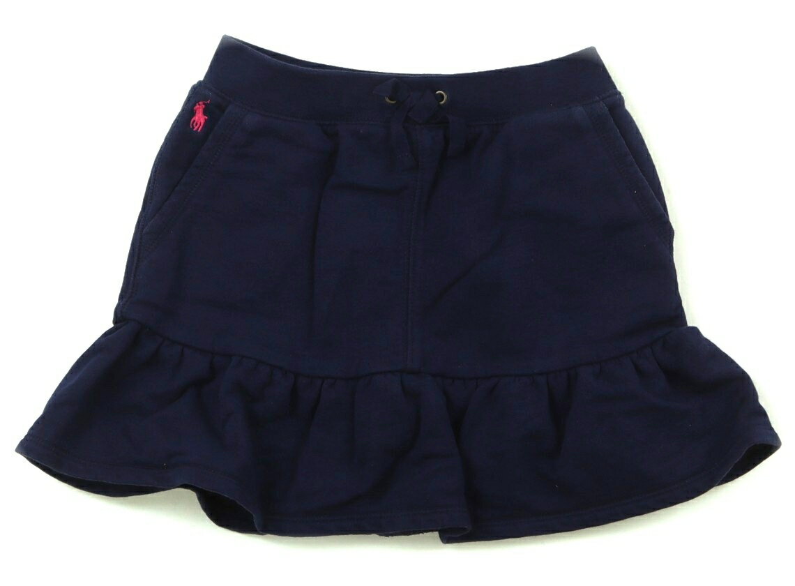 　ブランド 　POLO RALPH LAUREN(ポロラルフローレン) 　カテゴリー 　スカート 　サイズ 　120サイズ 　色 　ネイビー 　状態 　★★★★ 　記名 　なし 　ジャンル 　Girl スウェット。ショートパンツ一体型。ウエ...