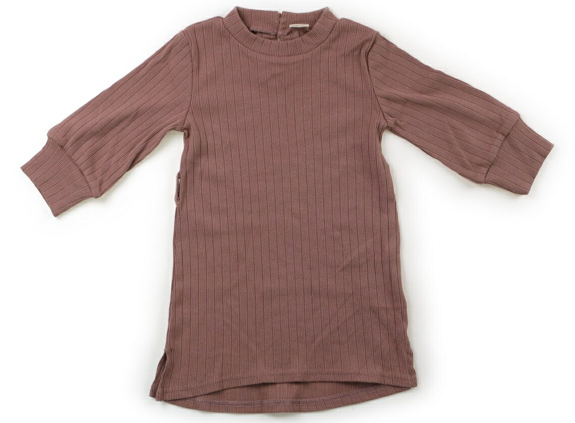 　ブランド 　petit main(プティマイン) 　カテゴリー 　ワンピース 　サイズ 　90サイズ 　色 　くすみピンク 　状態 　★★★ 　記名 　なし 　ジャンル 　Girl リブカットソー生地。ベルトが欠損していますが、綺麗な状態...