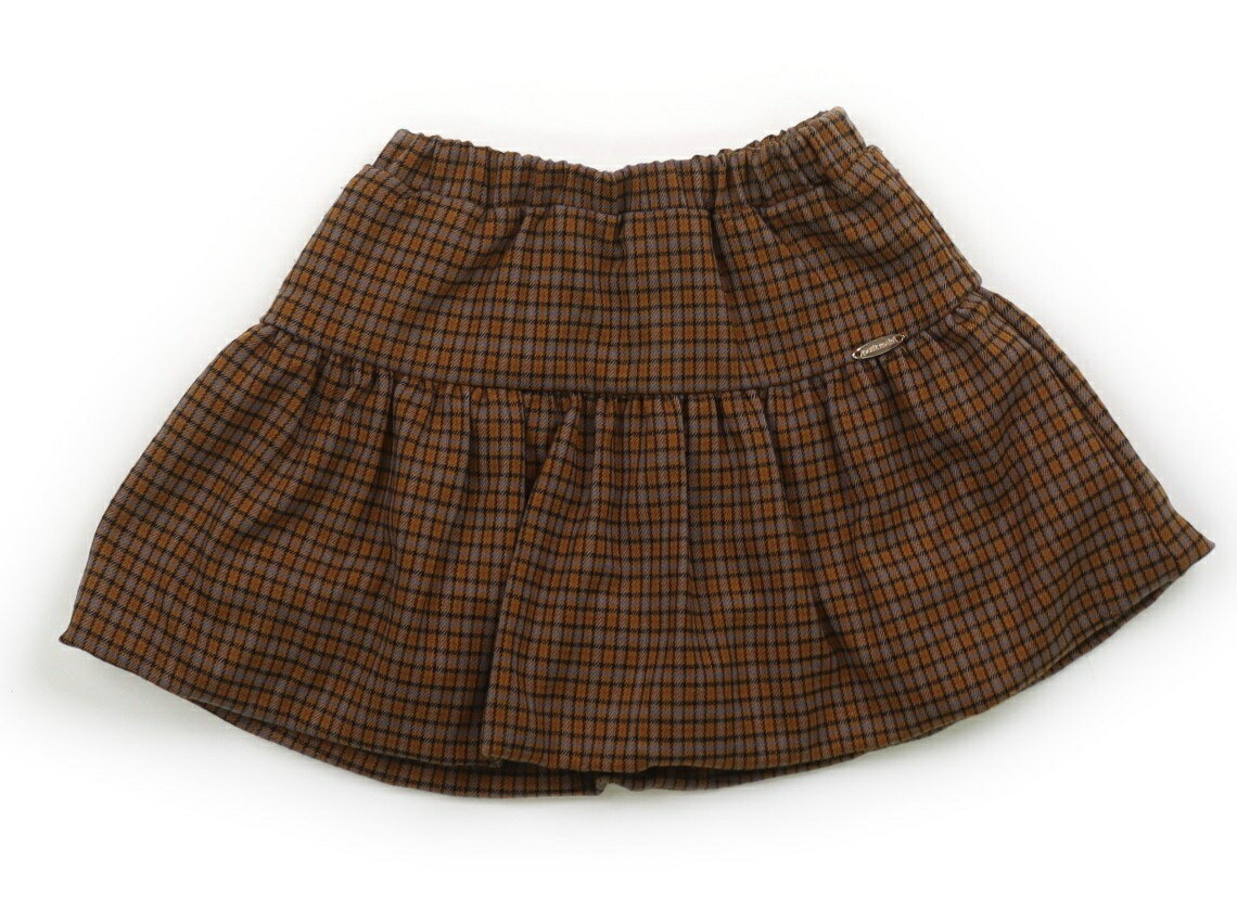 　ブランド 　petit main(プティマイン) 　カテゴリー 　スカート 　サイズ 　90サイズ 　色 　ブラウン系チェック 　状態 　★★★★ 　記名 　なし 　ジャンル 　Girl バルーンデザイン、ポリエステル配合生地、インナーパ...
