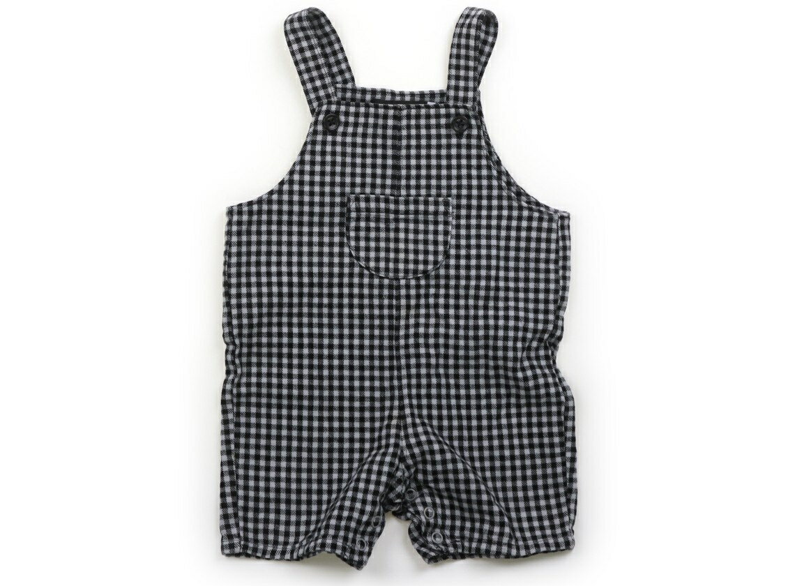 　ブランド 　BeBe(べべ) 　カテゴリー 　ベビーオーバーオール 　サイズ 　80サイズ 　色 　ブラック・グレー・チェック 　状態 　★★★ 　記名 　なし 　ジャンル 　Boy コットン素材。セットアイテムだったようですが、オーバー...