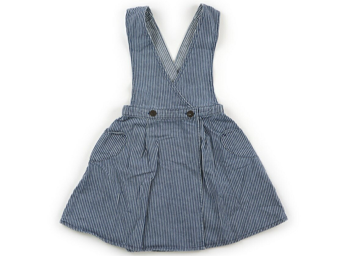 　ブランド 　apres les cours(アプレレクール) 　カテゴリー 　ジャンパースカート 　サイズ 　110サイズ 　色 　紺・白・ストライプ 　状態 　★★★ 　記名 　なし 　ジャンル 　Girl 全体的に色褪せがあります。ま...