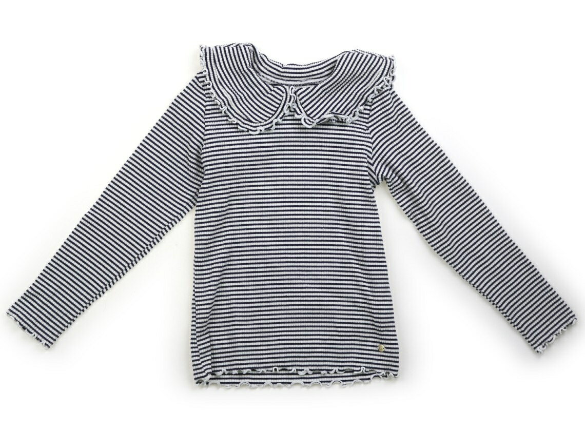 　ブランド 　apres les cours(アプレレクール) 　カテゴリー 　ニット・セーター 　サイズ 　120サイズ 　色 　ネイビー・ホワイトボーダー 　状態 　★★★★ 　記名 　なし 　ジャンル 　Girl リブニットソー。大変...