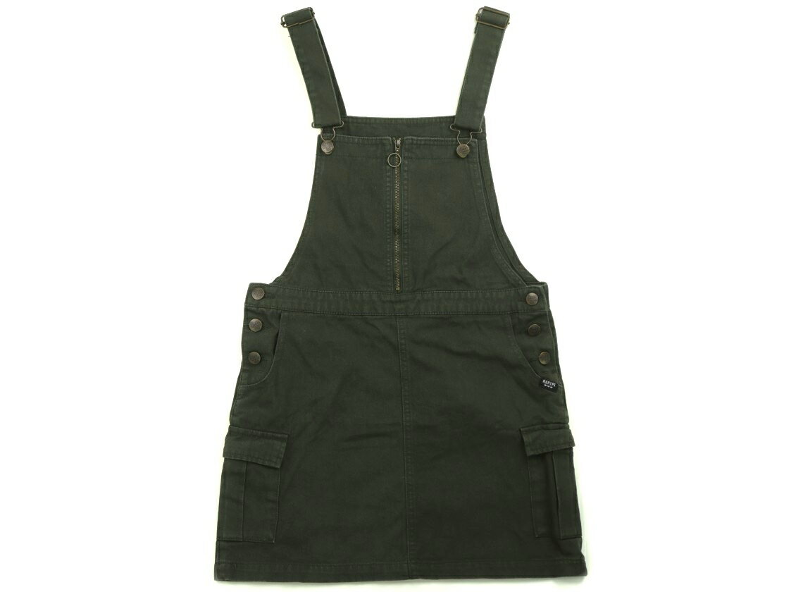 　ブランド 　repipi armario(レピピアルマリオ) 　カテゴリー 　ジャンパースカート 　サイズ 　150サイズ 　色 　カーキ 　状態 　★★★ 　記名 　なし 　ジャンル 　Girl デニム調生地。実際のサイズ表記は、M。肩...