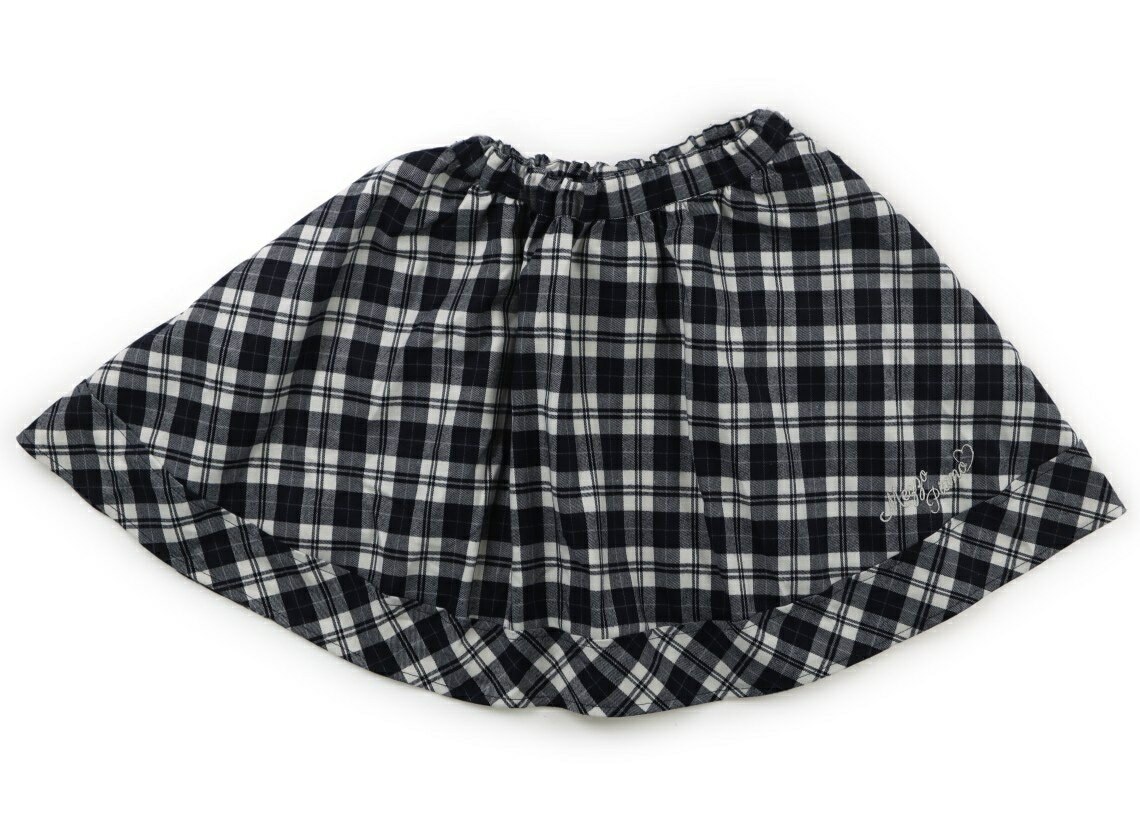 　ブランド 　mezzo piano(メゾピアノ) 　カテゴリー 　スカート 　サイズ 　160サイズ 　色 　ダークネイビー、オフホワイト 　状態 　★★★ 　記名 　なし 　ジャンル 　Girl ネルシャツ地、裏地付き。サイズ調整ゴムが...