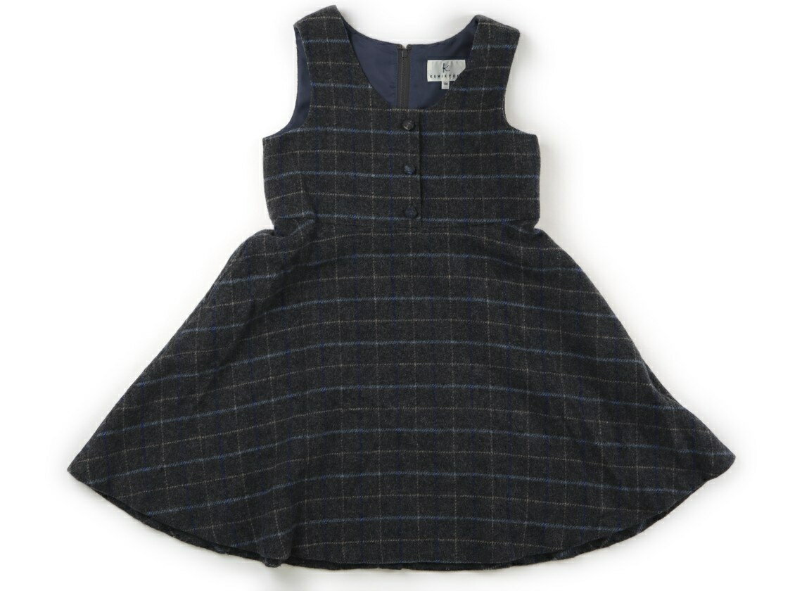 　ブランド 　Kumikyoku(組曲) 　カテゴリー 　ジャンパースカート 　サイズ 　130サイズ 　色 　グレー他・チェック 　状態 　★★★★ 　記名 　なし 　ジャンル 　Girl ウール・アクリル・他混合素材。裏地付き。後ろファ...