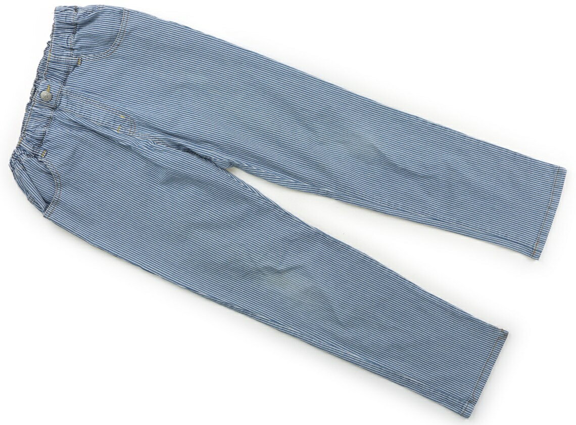 　ブランド 　BREEZE(ブリーズ) 　カテゴリー 　パンツ 　サイズ 　150サイズ 　色 　ストライプ　ブルー 　状態 　★★ 　記名 　なし 　ジャンル 　Boy ハリのある綿地、ストレッチ性のある生地です。ウエストは総ゴムで、シワ...