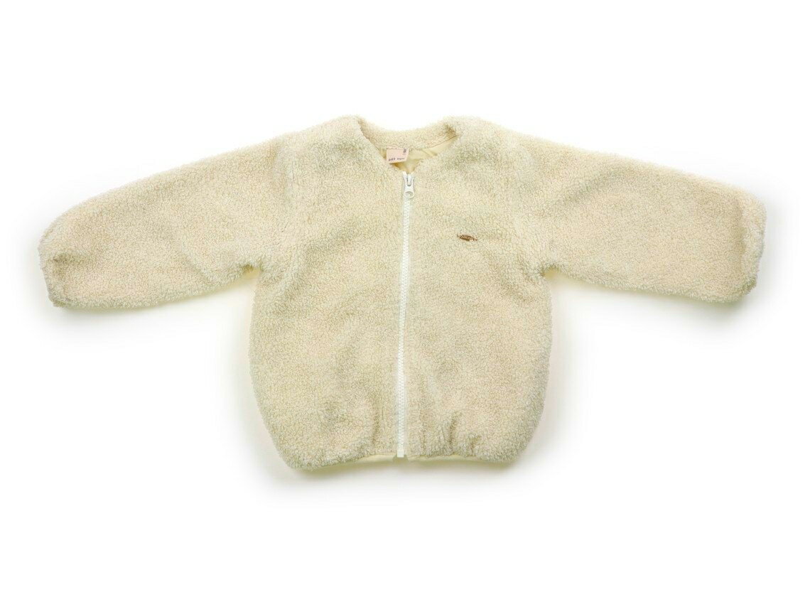 　ブランド 　petit main(プティマイン) 　カテゴリー 　コート・ジャンパー 　サイズ 　100サイズ 　色 　アイボリー 　状態 　★★★ 　記名 　なし 　ジャンル 　Girl ボア生地、裏地付き。パイピングに毛玉付着が見られ...