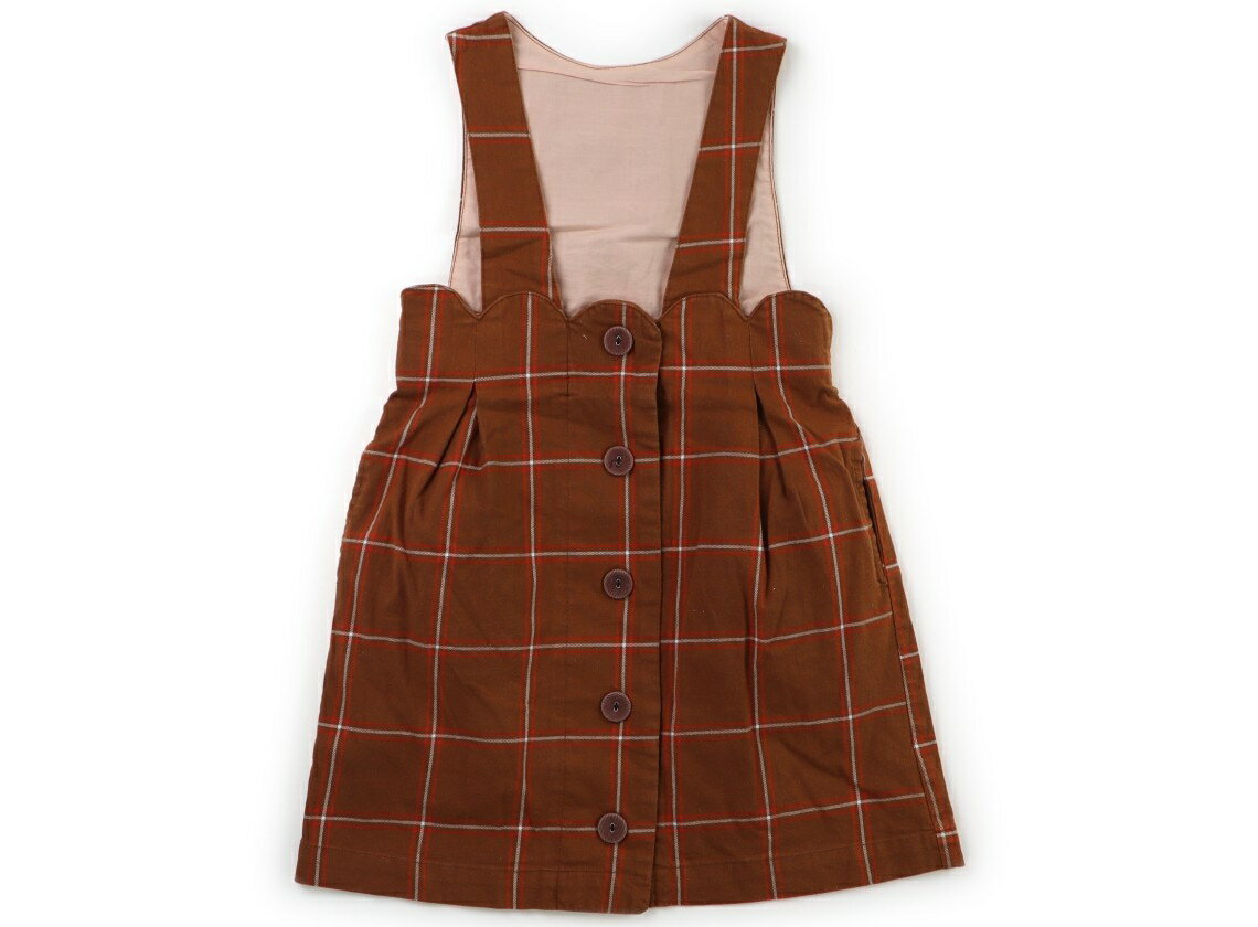 　ブランド 　apres les cours(アプレレクール) 　カテゴリー 　ジャンパースカート 　サイズ 　130サイズ 　色 　格子柄ブラウンレッドホワイト 　状態 　★★ 　記名 　なし 　ジャンル 　Girl ネルシャツ生地。ボタ...